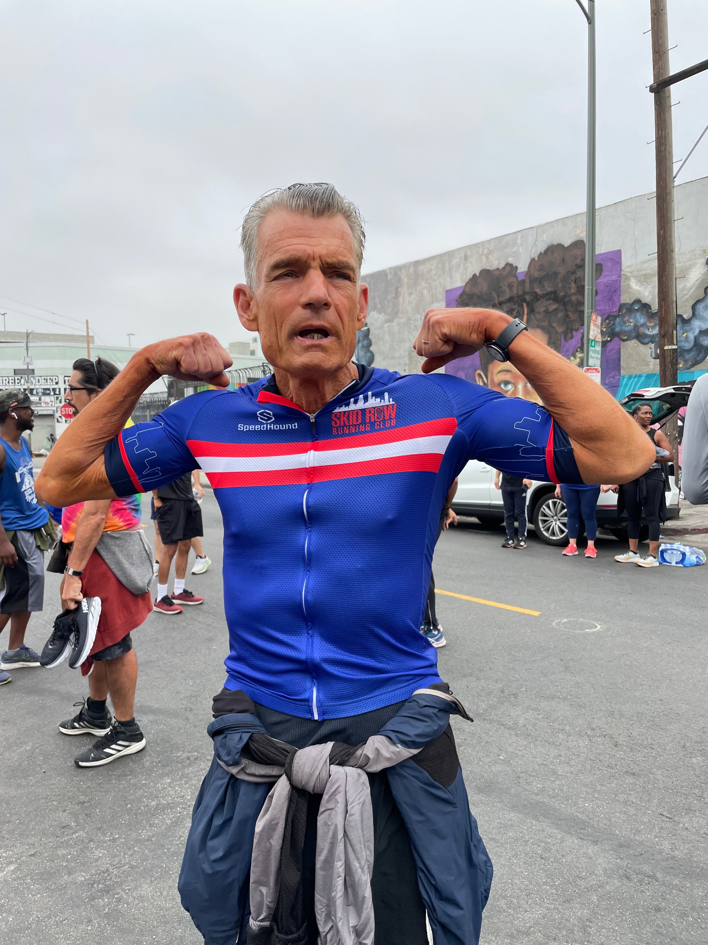 Speed Hound and Skid Row Running Club Partners on a Mission